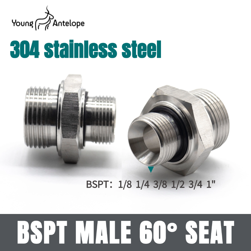 304 Stainless Steel 1B-2WD Oil Tubing Joints Carbon Steel Inch Taper ...